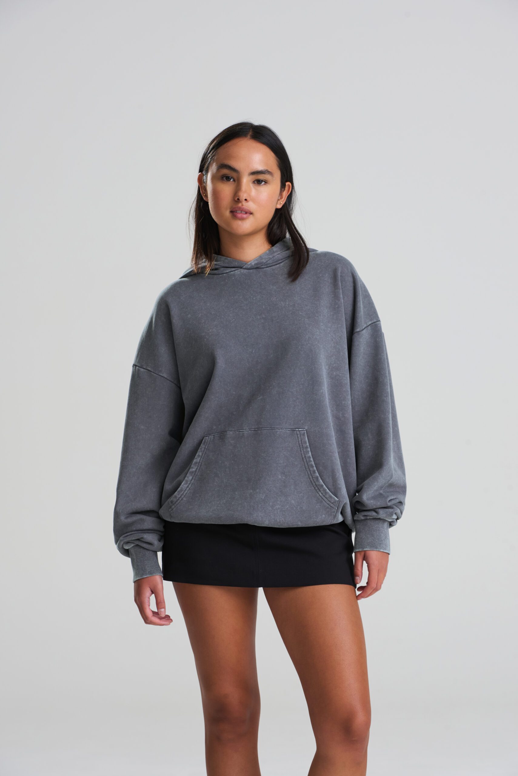 VINTAGE WASHED HOODIE | AWDis